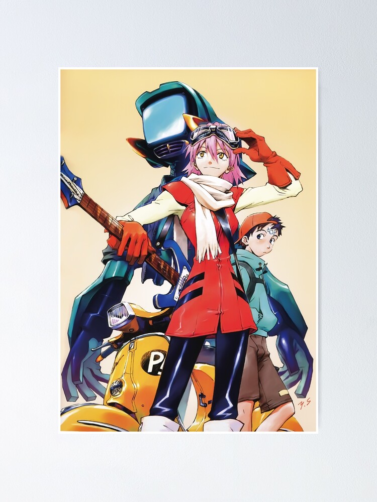 "FLCL" Poster for Sale by taroxstudio | Redbubble