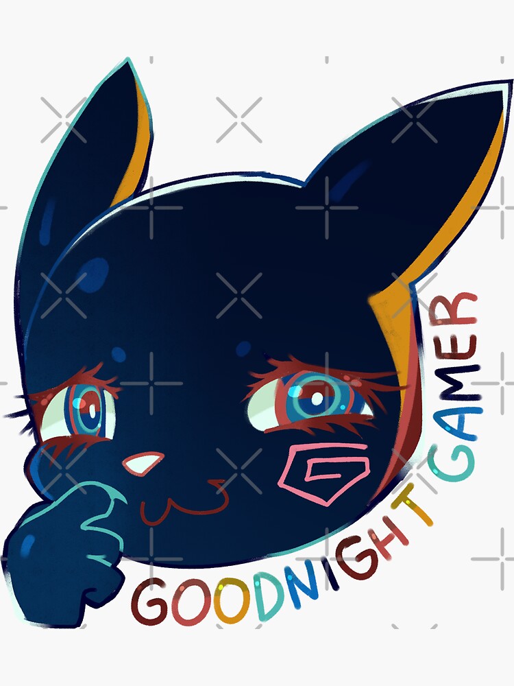 "Rain World Inv / Enot / Sofanthiel "Goodnight Gamer"" Sticker for Sale ...