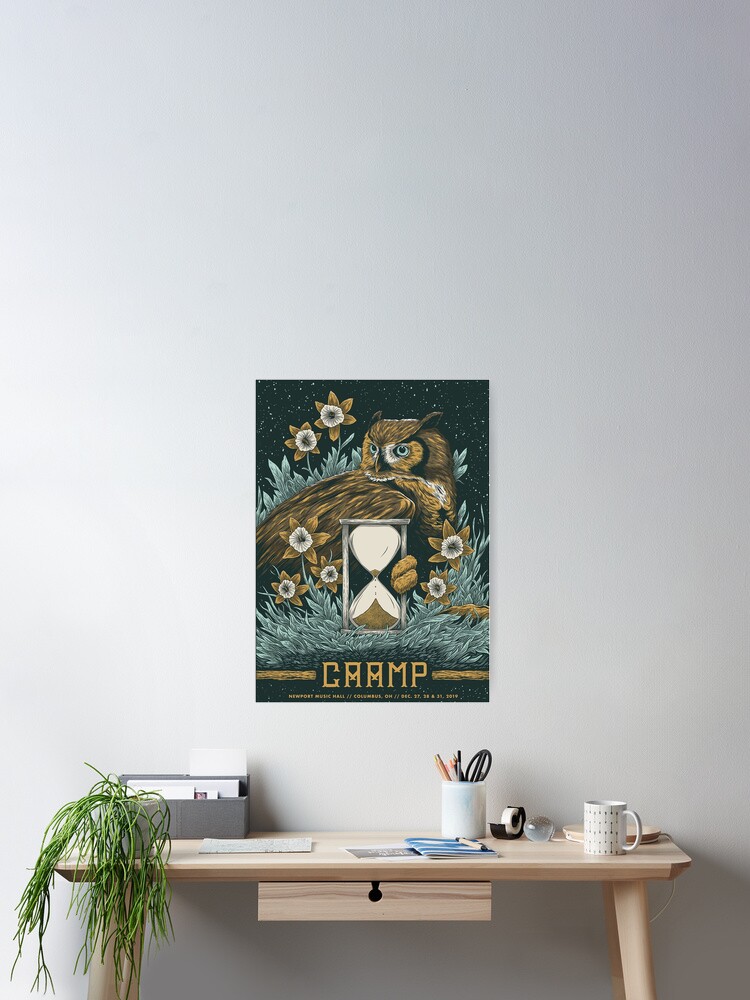 "THE Caamp American folk band owl" Poster for Sale by ankercarol ...