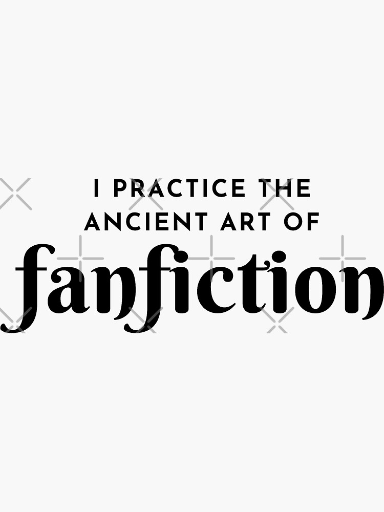 "TOH Ancient Art of Fanfiction" Sticker for Sale by suavespacenoid ...