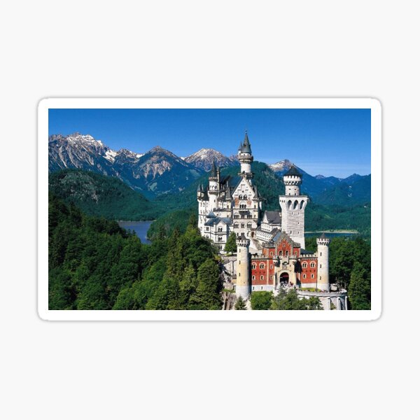 Neuschwanstein Castle Stickers | Redbubble