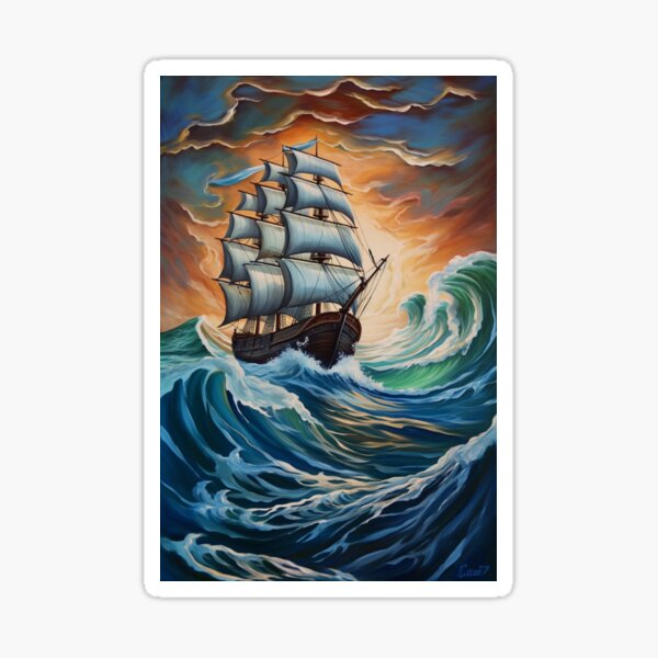 "Ship Navigation" Sticker for Sale by zadisia | Redbubble