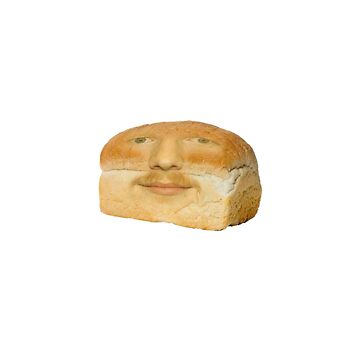 "Bread Sheeran" Sticker for Sale by rheannasart | Redbubble