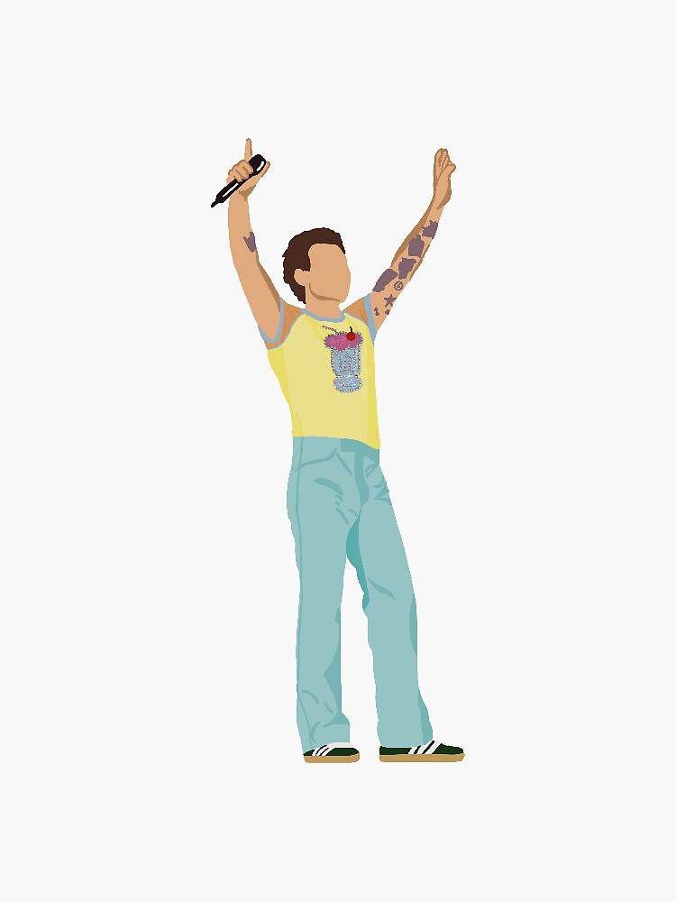 "Harry Styles Perth" Sticker for Sale by delaneyymariee | Redbubble