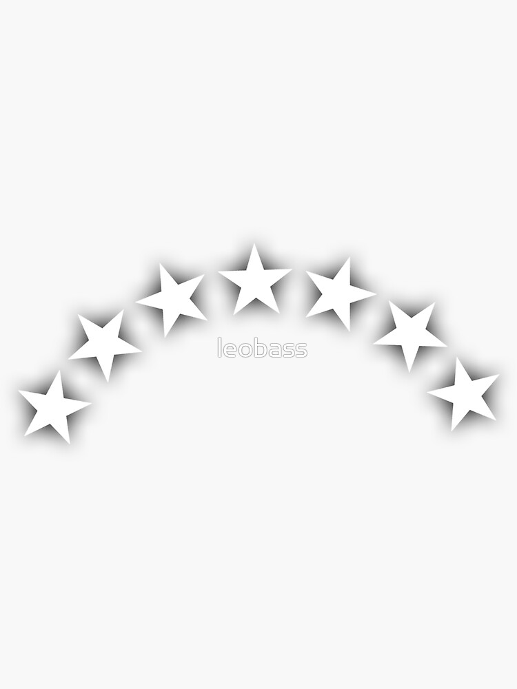 "VENEZUELA STARS VZLA" Sticker for Sale by leobass | Redbubble