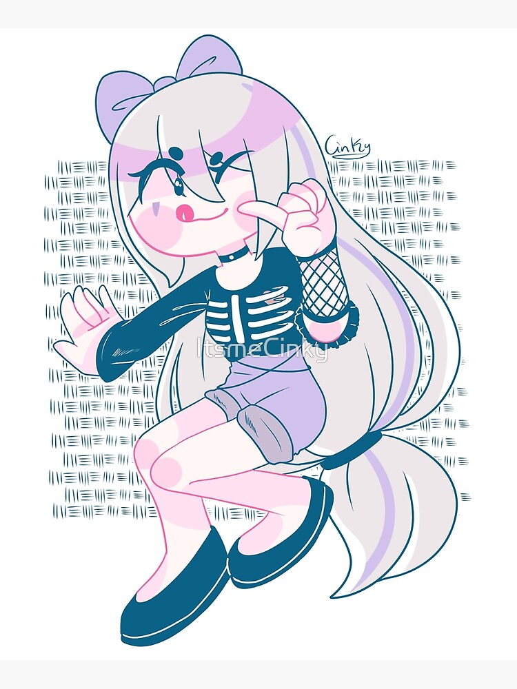 "Chibi de Mai from FNAFHS" Poster by ItsmeCinky | Redbubble