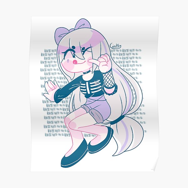 "Chibi de Mai from FNAFHS" Poster by ItsmeCinky | Redbubble