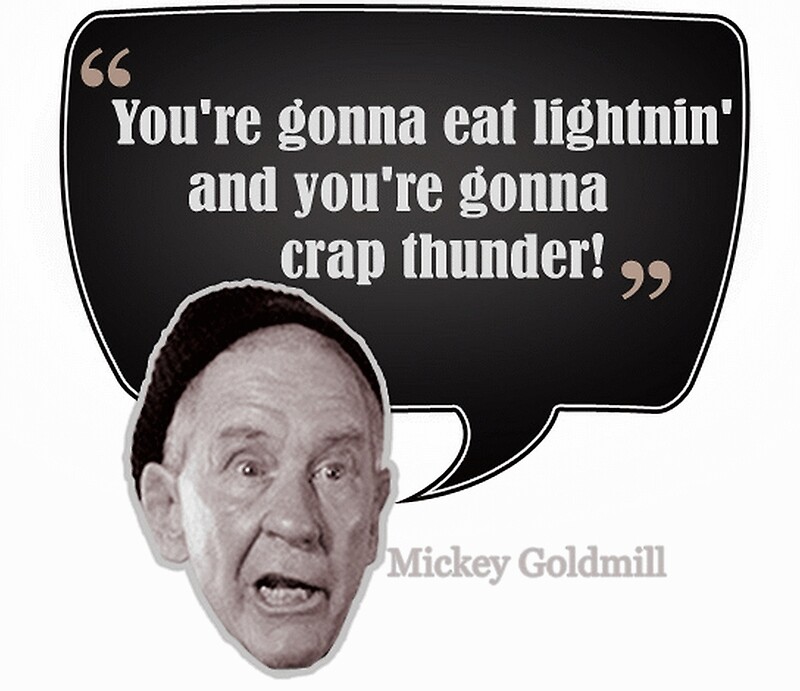 "mickey goldmill eat lightning crap thunder ROCKY" by bladerunner555 ...
