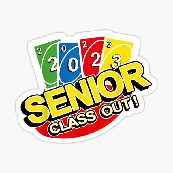 "Class of 2023 Senior Twenty-Tres Gamer Class Out Grad Gifts" Sticker ...