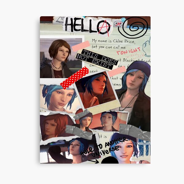 "CHLOE PRICE COLLAGE" Canvas Print for Sale by ashleyfranjapan | Redbubble