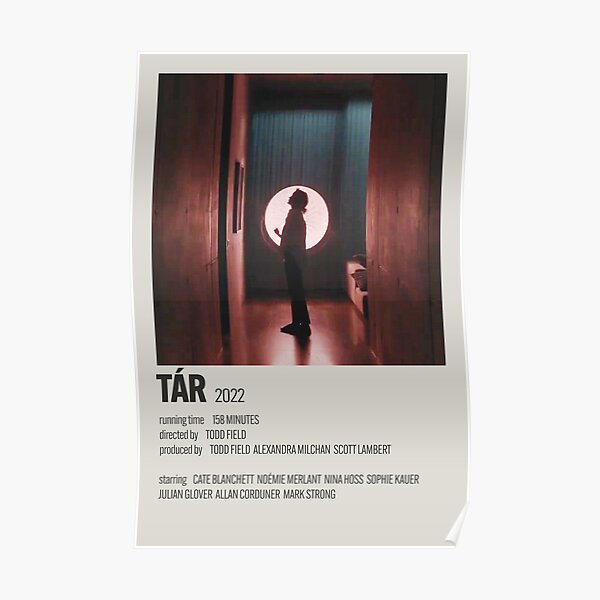 "Tár Movie Alternative Minimalist Poster" Poster for Sale by ...