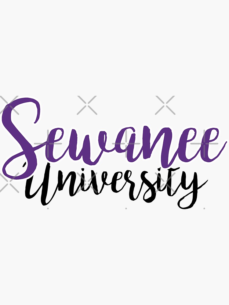 "Sewanee University" Sticker for Sale by mynameisliana | Redbubble