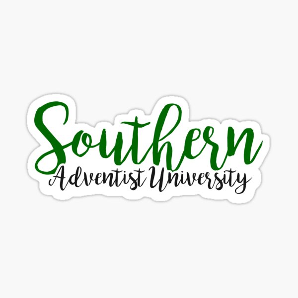 "Southern Adventist University" Sticker by mynameisliana | Redbubble