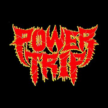 "Power Trip" Sticker for Sale by kwekematzeij | Redbubble