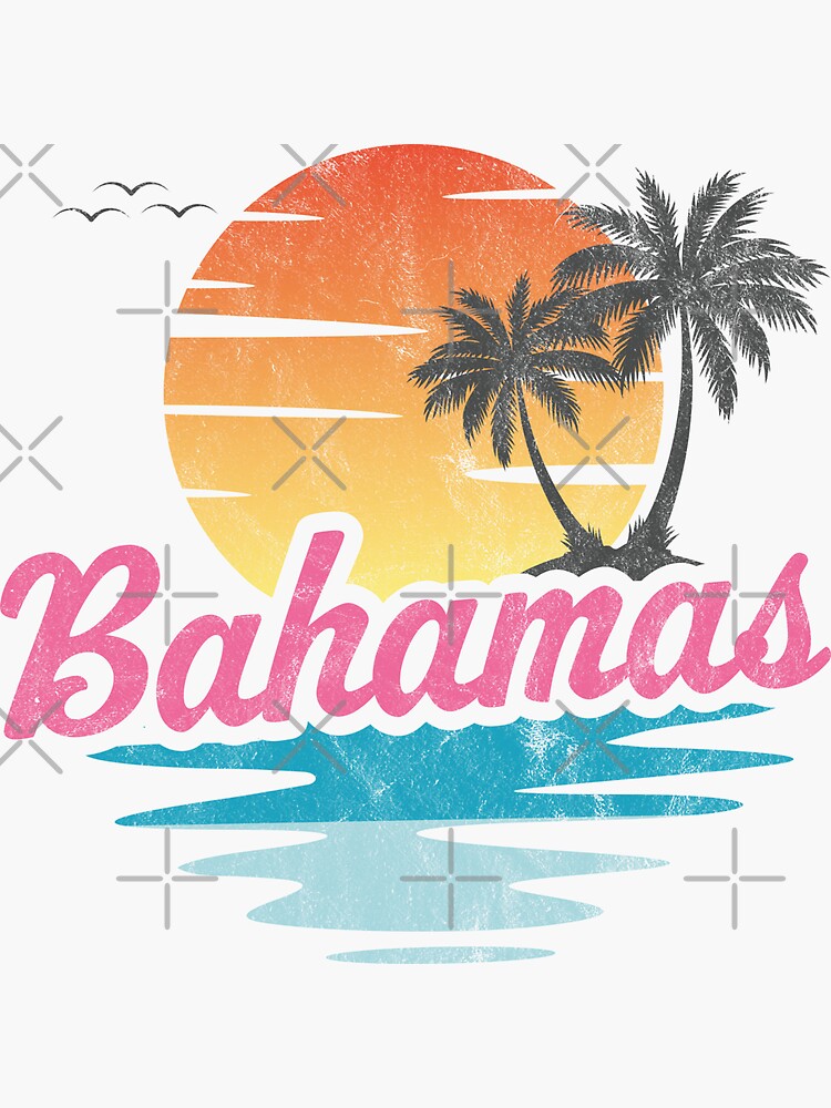 "Bahamas" Sticker for Sale by PaulSDesign | Redbubble