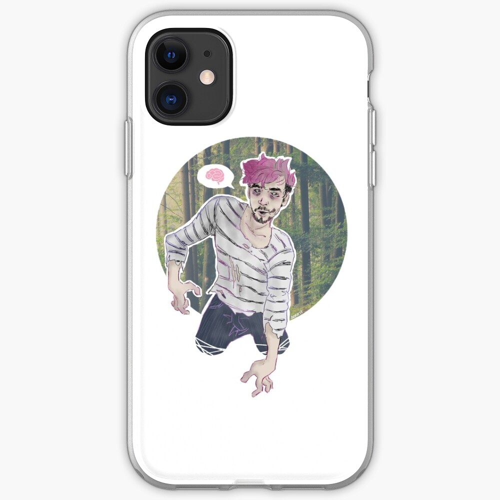 Robbie The Zombie Iphone Case And Cover By Sokoprints Redbubble