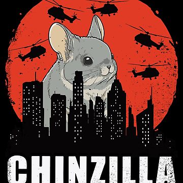 "chinzilla" Art Print by LuckyU-Design | Redbubble