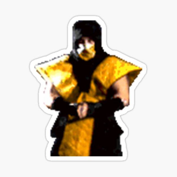 "Scorpion MK1 Sticker" Sticker for Sale by SnippyPie | Redbubble