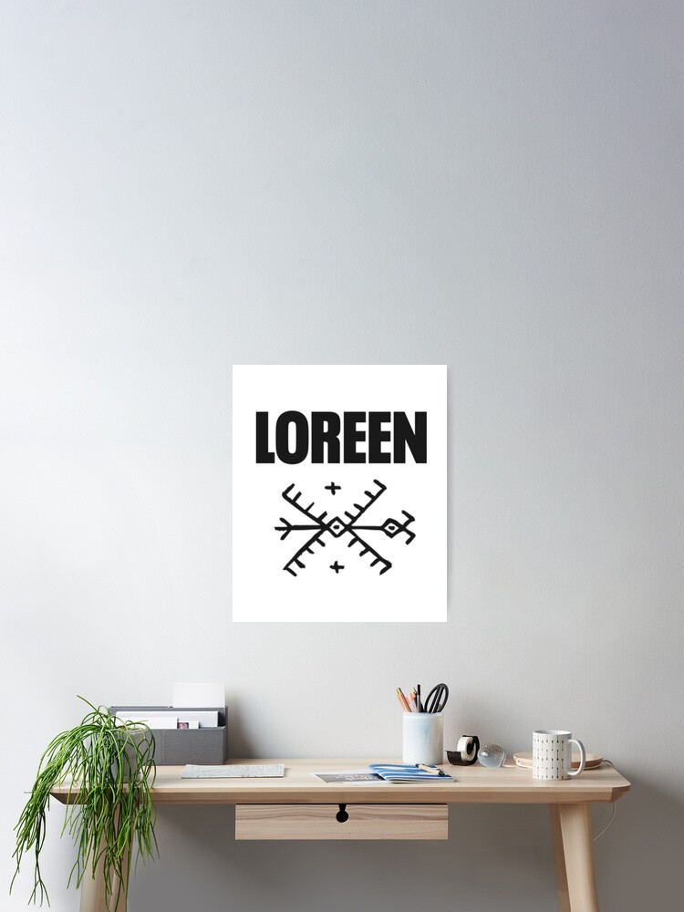 "Loreen Tattoo" Poster for Sale by Foxyfoxy2023 | Redbubble
