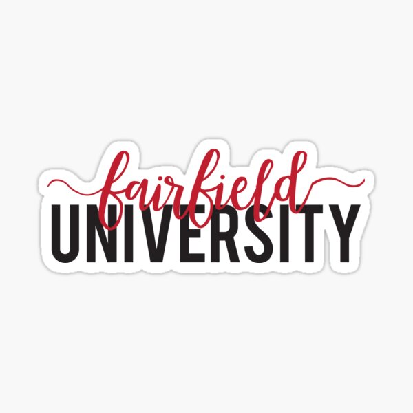 "Fairfield" Sticker for Sale by chelsearodo | Redbubble