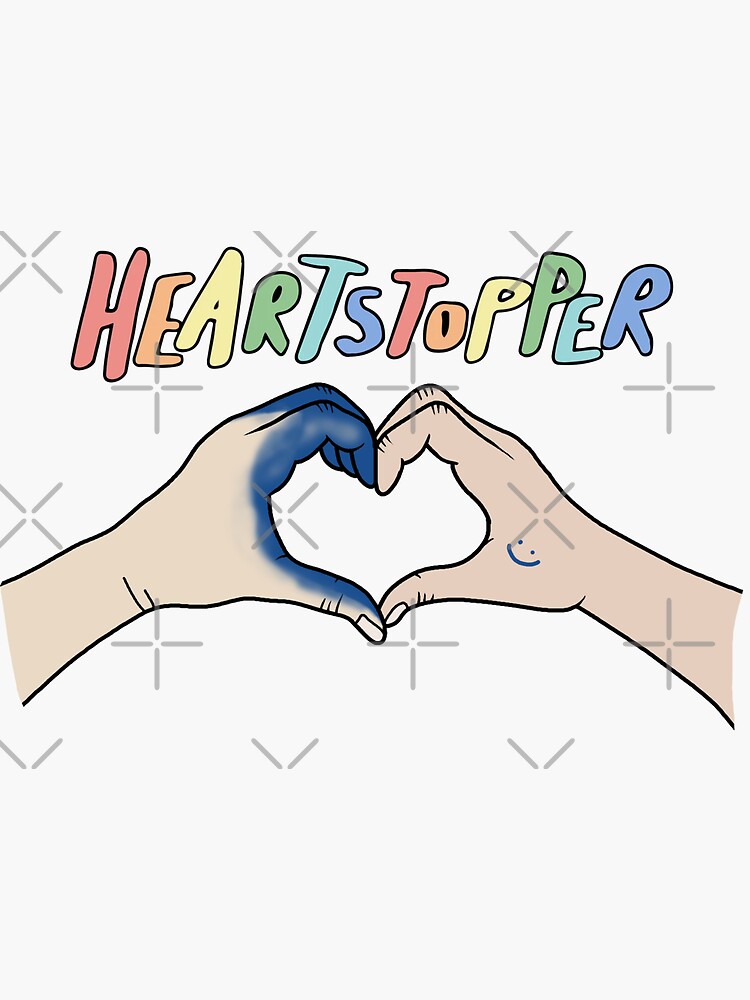"Heartstopper" Sticker for Sale by ValentinaHramov | Redbubble