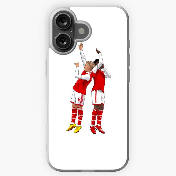 "Bukayo Saka & Martin Odegaard Arsenal" iPhone Case for Sale by ...