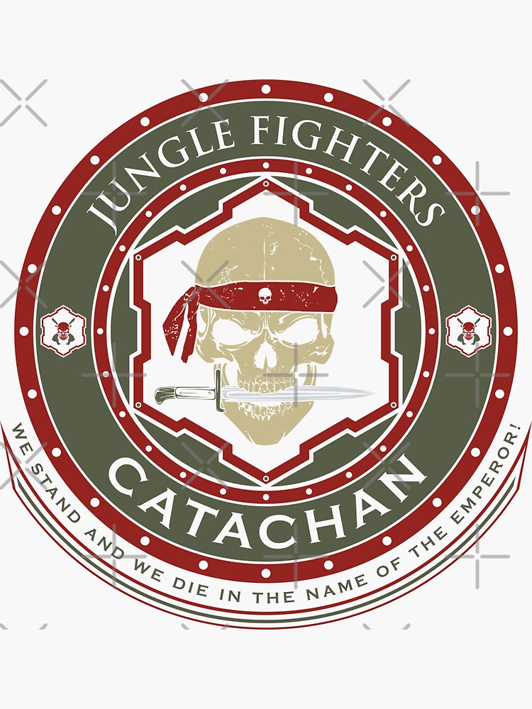 "CATACHAN - ELITE EDITION" Sticker for Sale by EscanV | Redbubble