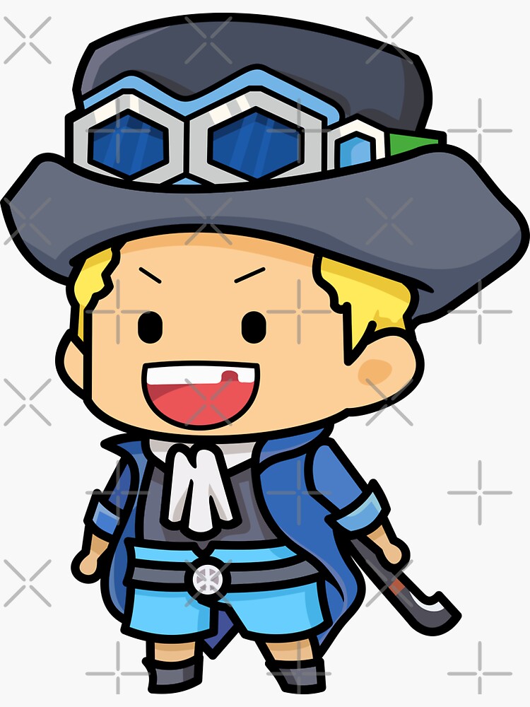 "Sabo chibi One Piece" Sticker for Sale by Artyssytb | Redbubble