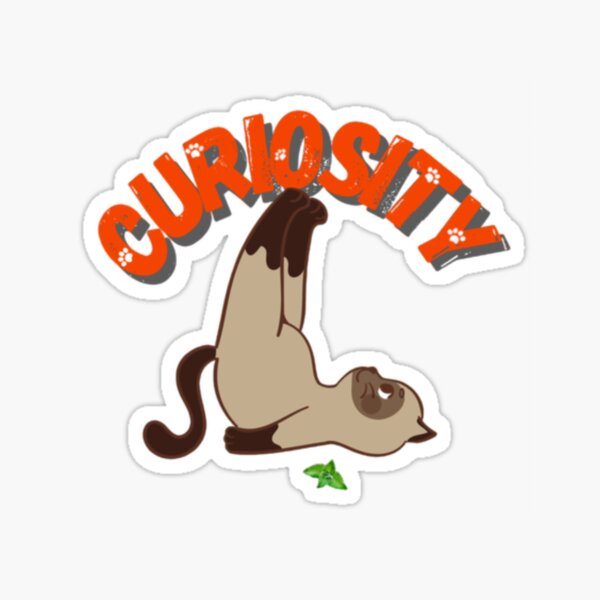 "Curiosity" Sticker for Sale by Acelle | Redbubble