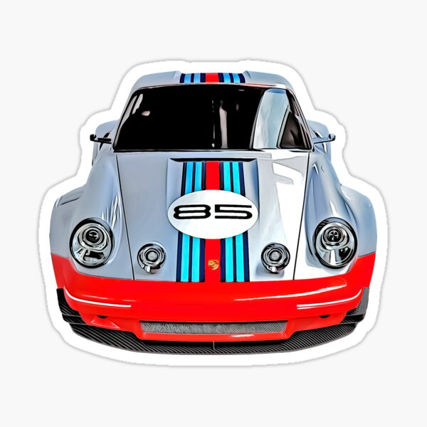 "Racing Legends 911 Martini Racing Stripes" Sticker for Sale by ...