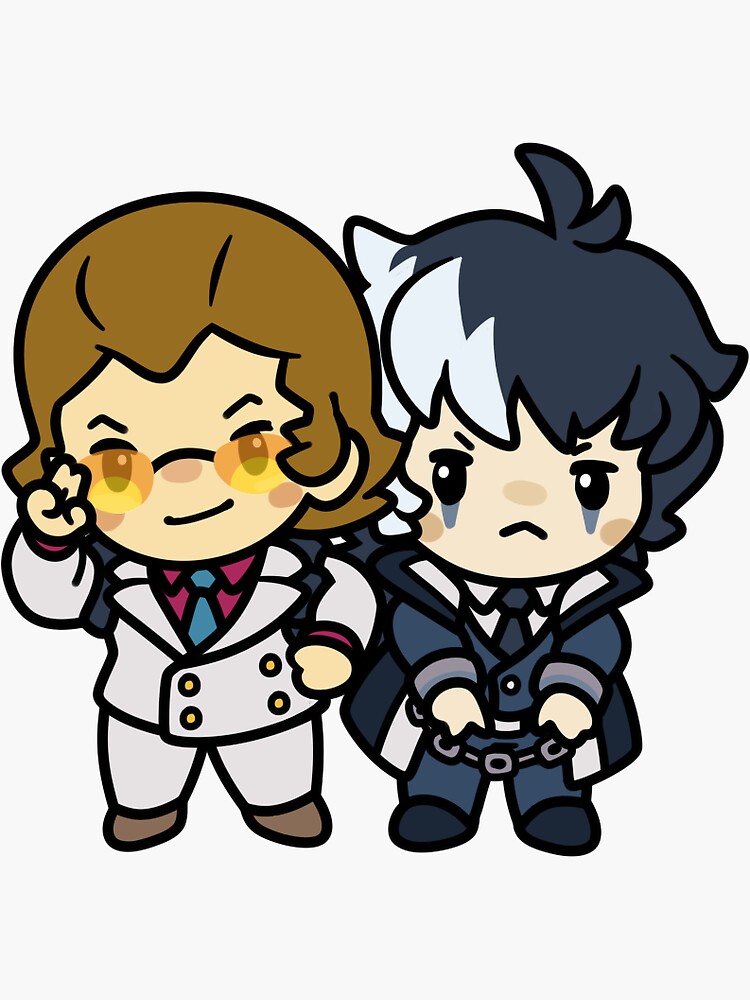 "Bobby Fulbright and Simon Blackquill" Sticker for Sale by ShinYoshii ...