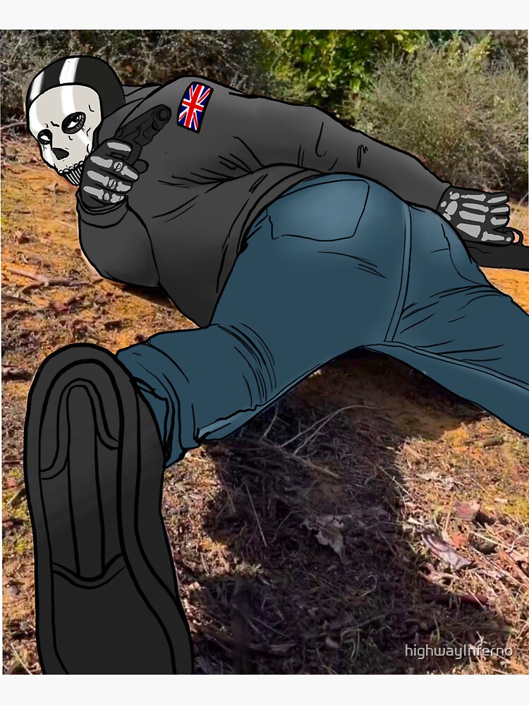 "Tactical Buttcheeks" Sticker for Sale by highwayInferno | Redbubble