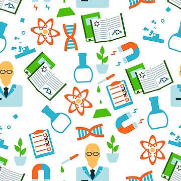 Póster for Sale con la obra «Cosas de ciencia y tecnología | Biología ...