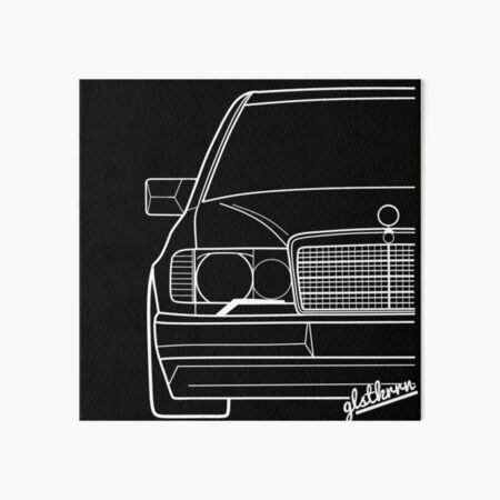 Mercedes W124 Wall Art | Redbubble
