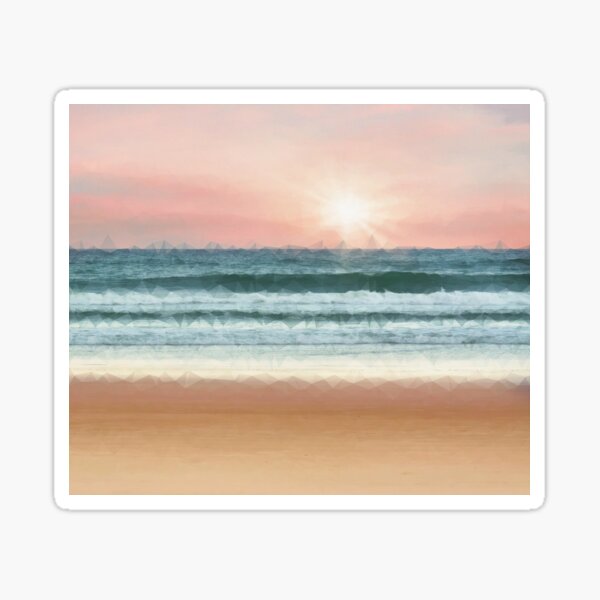 "Sun Sea & Sand" Sticker for Sale by UllUDesign | Redbubble