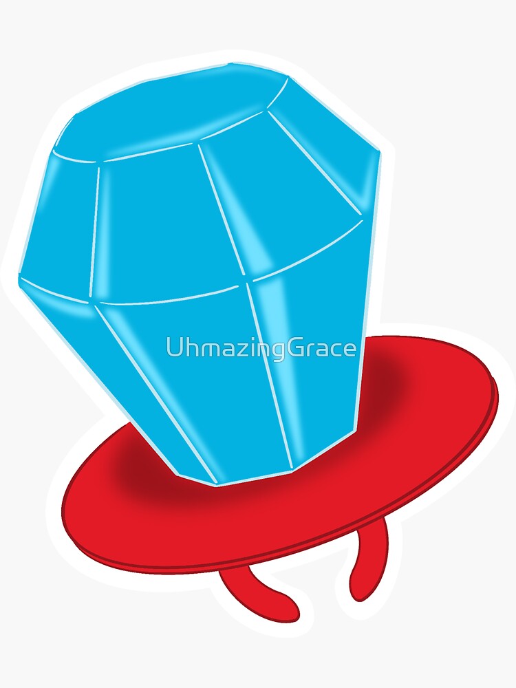 "Blue Ring pop" Sticker for Sale by UhmazingGrace | Redbubble