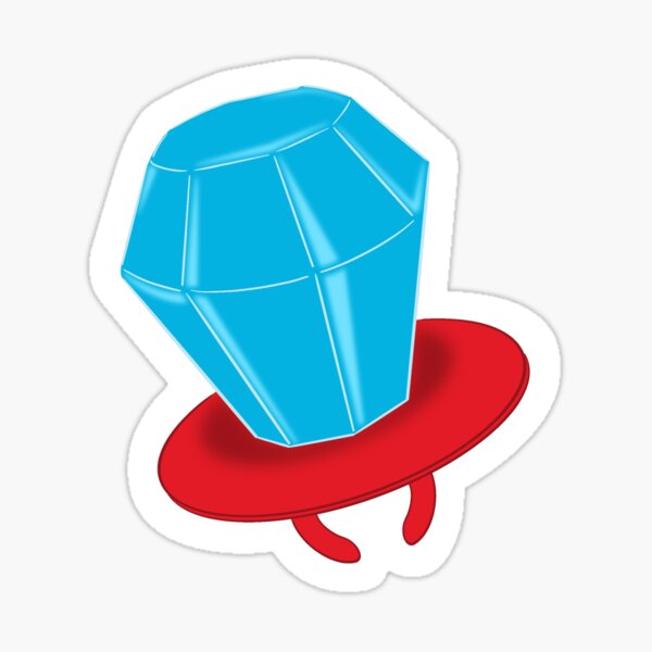 "Blue Ring pop" Sticker for Sale by UhmazingGrace | Redbubble