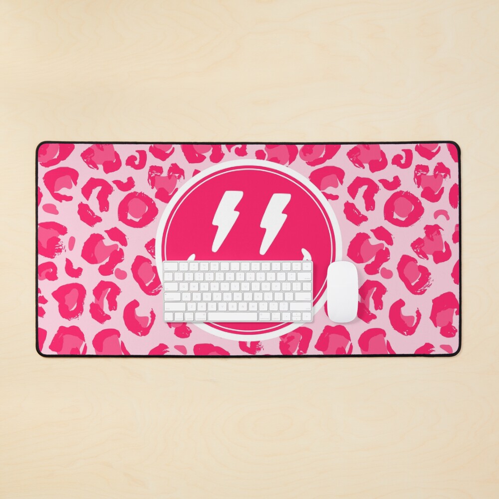 "Preppy School Supplies, Preppy, Aesthetic, Pink, Leopard Print, Smile ...