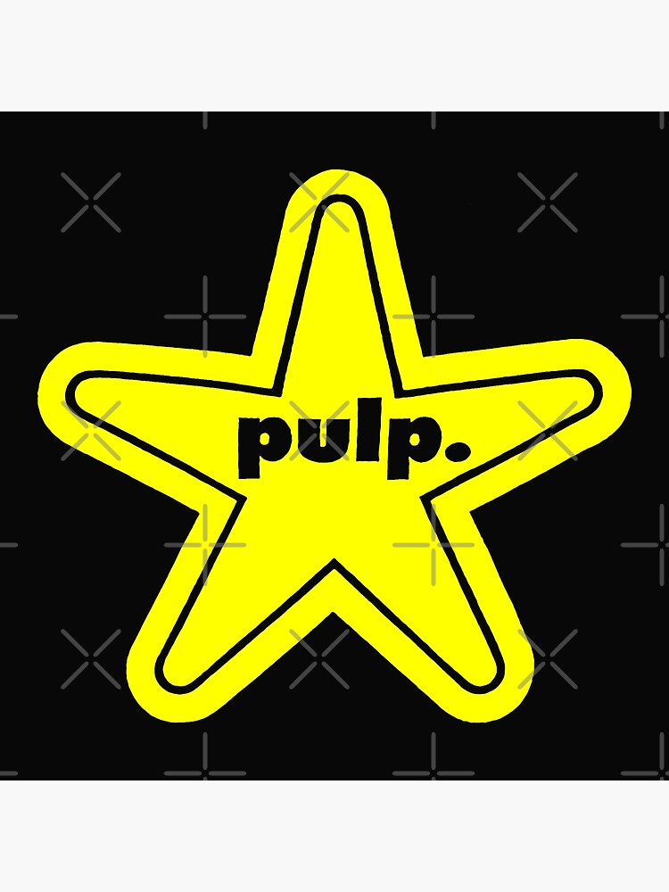 Vintage Pulp Band Classic Star Poster No Frame sold by Hrvoje Grubisic ...