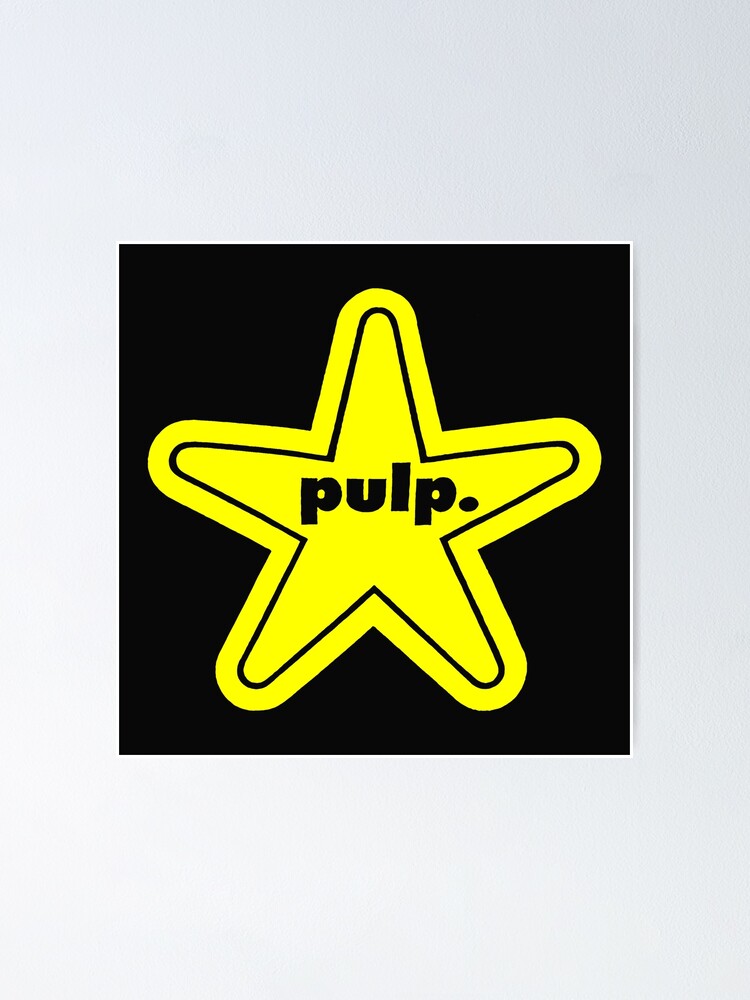 Vintage Pulp Band Classic Star Poster No Frame sold by Hrvoje Grubisic ...