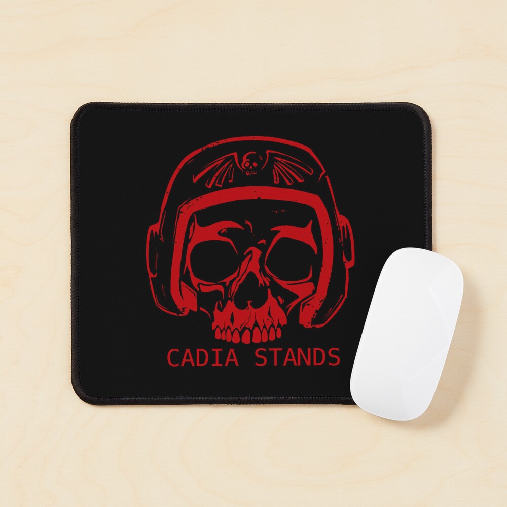 "CADIA STANDS skull " Sticker for Sale by Hannah Hibbert | Redbubble