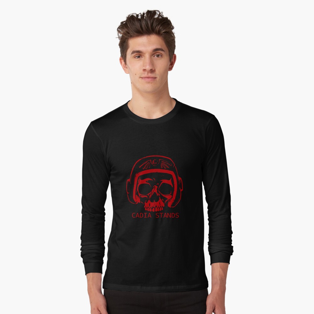 "CADIA STANDS skull " Sticker for Sale by Hannah Hibbert | Redbubble
