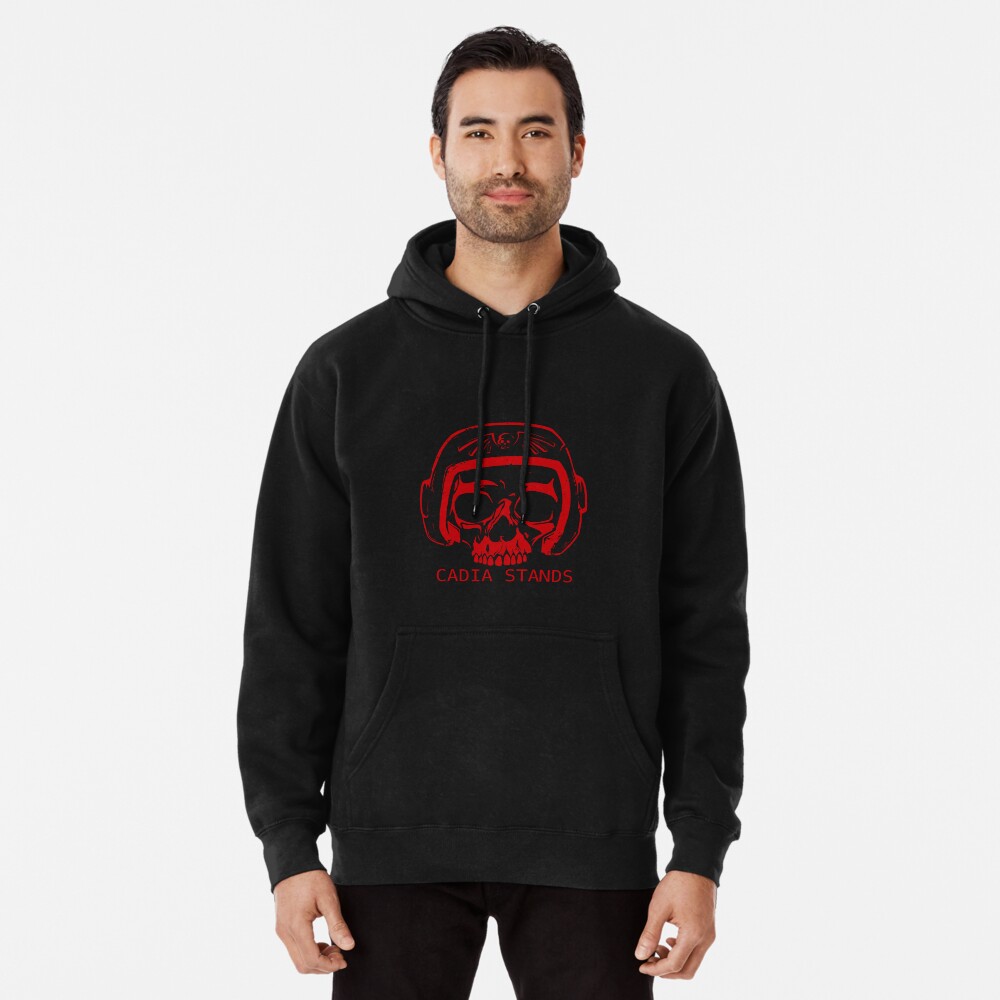 "CADIA STANDS skull " Sticker for Sale by Hannah Hibbert | Redbubble