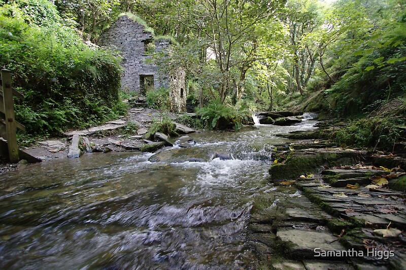 "Trethevy Mill Ruins, Rocky Valley, Tintagel, Cornwall" by Samantha ...