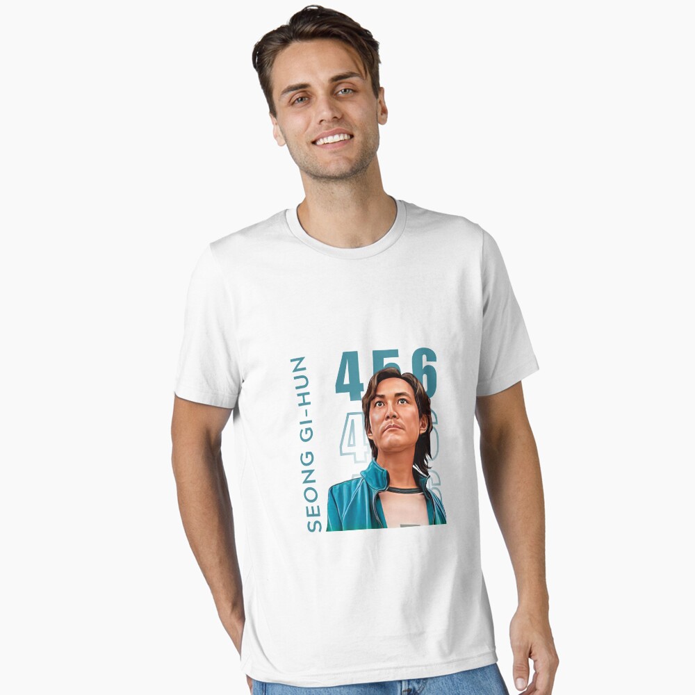 "SQUID GAME PLAYER 456 Seong Gi Hun" Sticker for Sale by ...