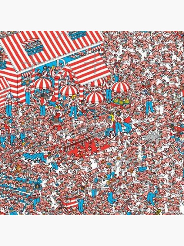 Where's Wally - Find Wally Book - Part XIII Premium Matte Vertical ...
