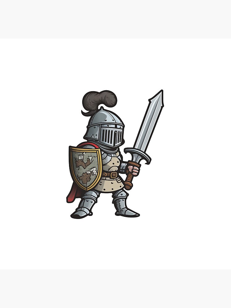 Cartoon Medieval Knight