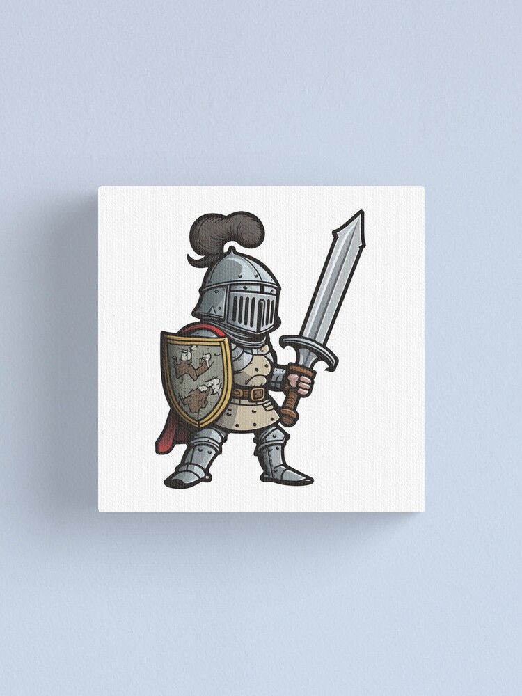 Cartoon Medieval Knight