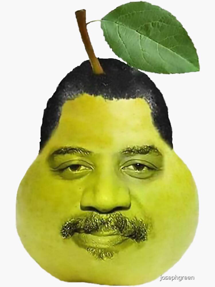 "NDGT is a pear head" Sticker for Sale by josephgreen | Redbubble