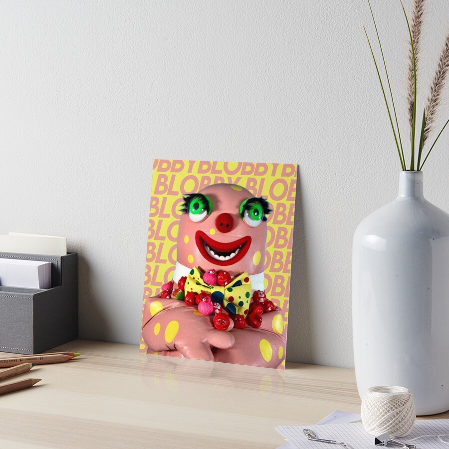 "BLOBBY BLOBBY BLOBBY" Poster for Sale by Jook | Redbubble